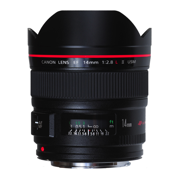 Canon EF 14mm MKII USM F2.8L Lens - Soho Broadcast